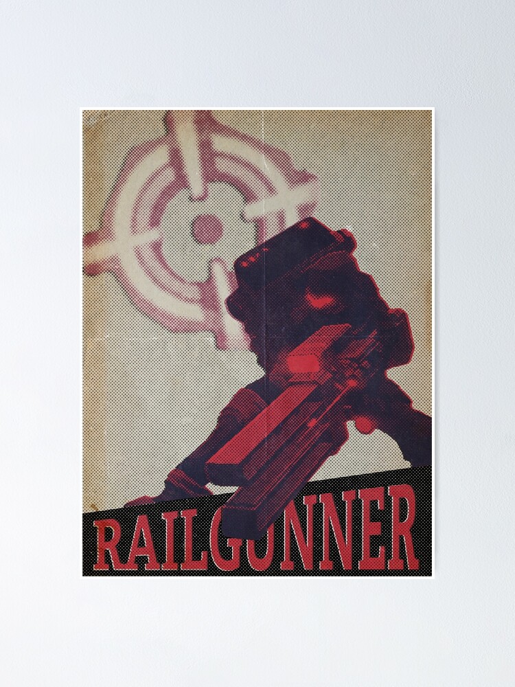 "Risk of Rain Railgunner" Poster for Sale by ML1029 | Redbubble