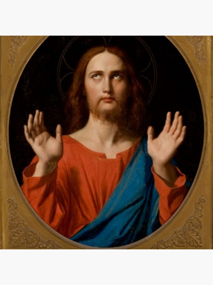 Jesus Eye Roll Memes Representação Em Ícone | Quadro Cristo