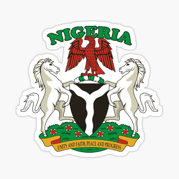 "NIGERIAN Gifts, Masks, Stickers & Products (7)" Sticker for Sale by ...