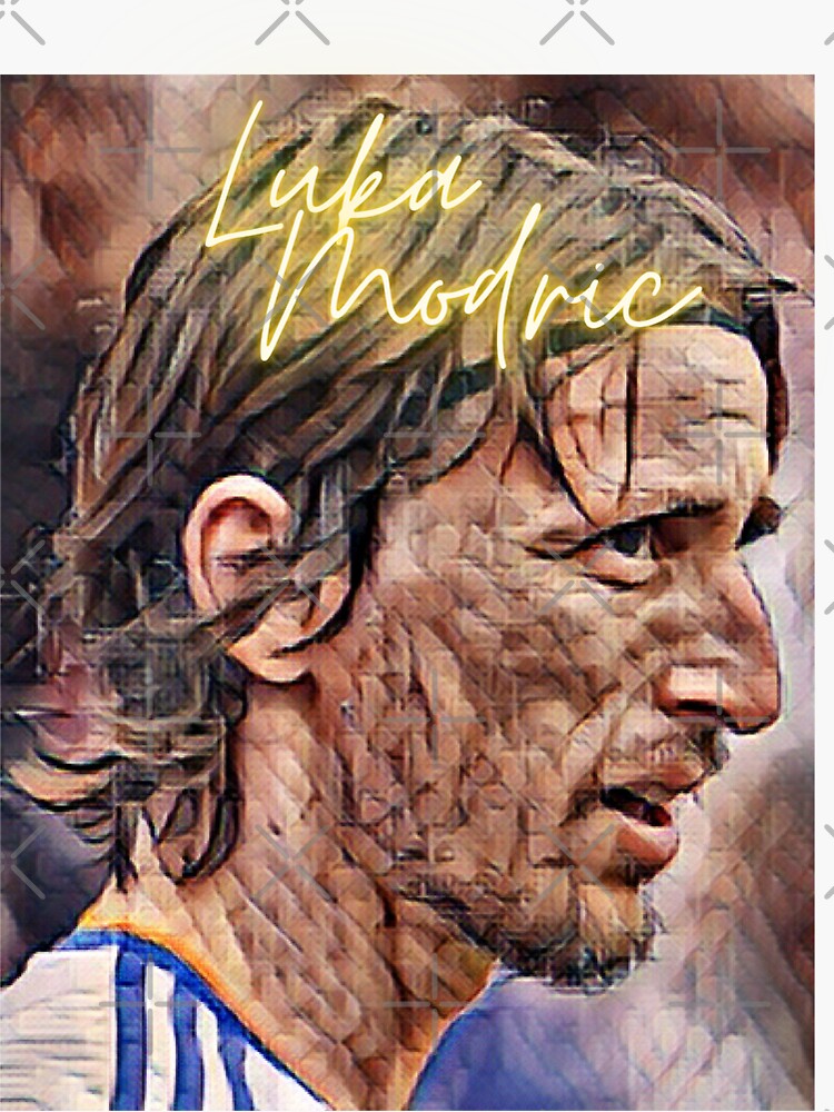 "Luka Modric" Sticker for Sale by Denel-Arts | Redbubble