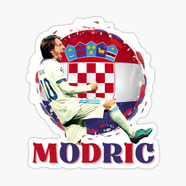 "Luka Modric Croatia" Sticker for Sale by Denel-Arts | Redbubble