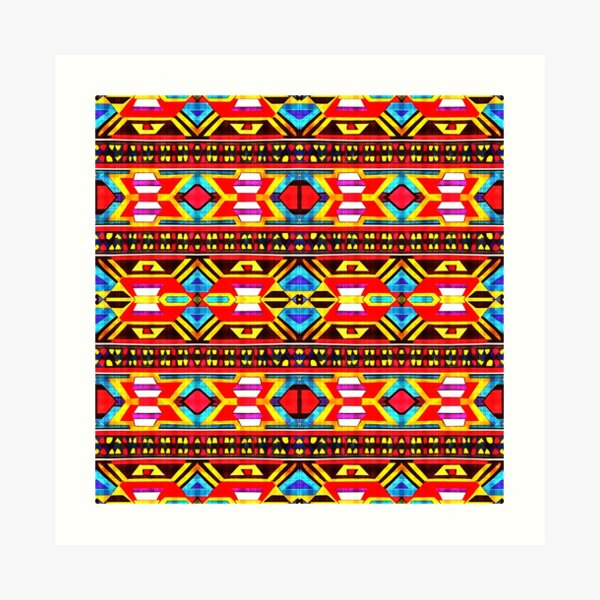 "Pattern Igorot Philippines Traditional Tribal " Art Print by ...
