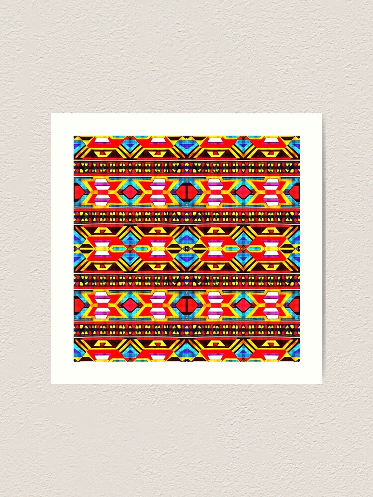 "Pattern Igorot Philippines Traditional Tribal " Art Print by ...