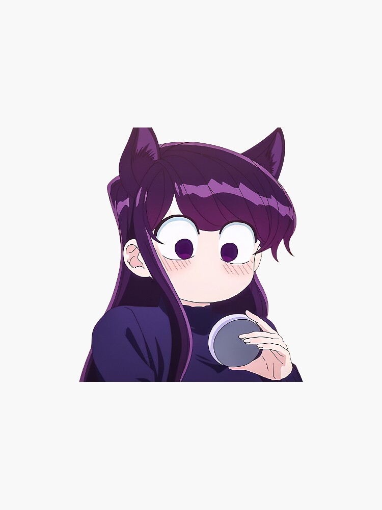 "Komi Anime Sticker" Sticker for Sale by KVSTICKERS | Redbubble