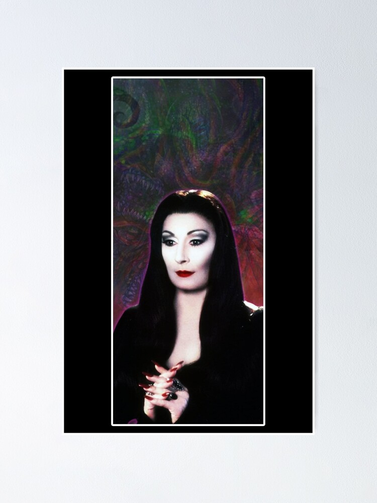 Morticia Addams Eldritch Horror Design Digital Art Poster For Sale By Gogmagosh Redbubble