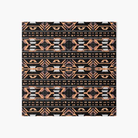 "Traditional Igorot-inspired tribal pattern. Ethnic Black and brown ...