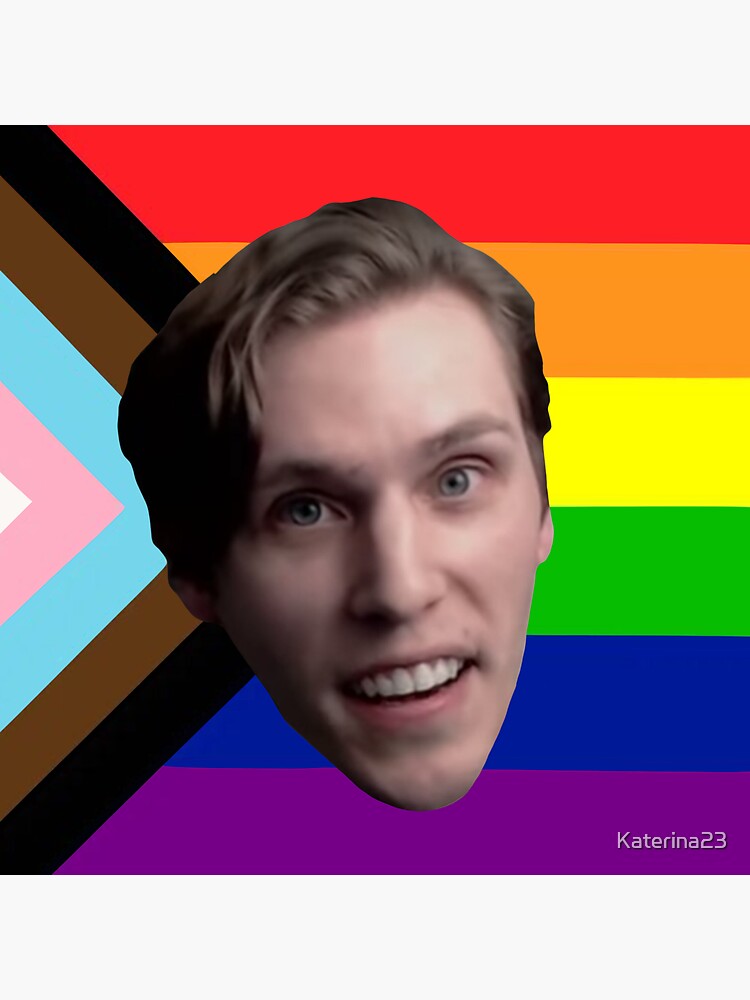 "Jerma-gay pride flag" Sticker for Sale by Katerina23 | Redbubble