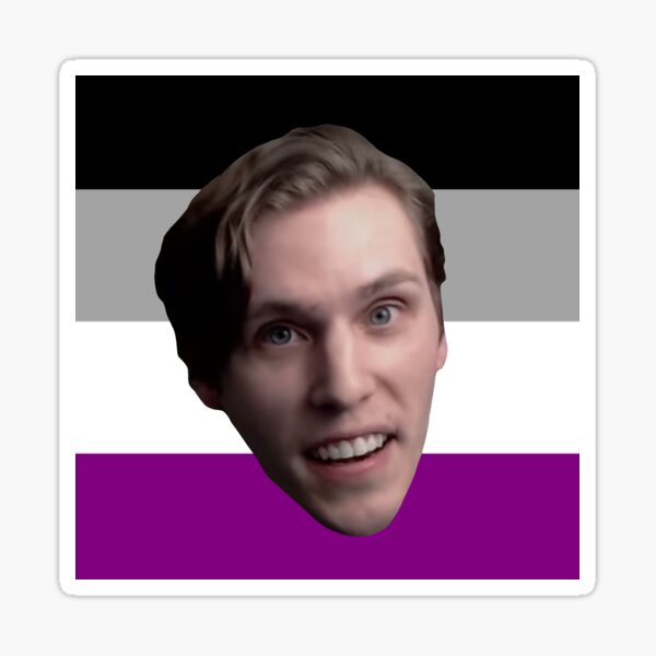 "Jerma-Asexual pride flag " Sticker for Sale by Katerina23 | Redbubble