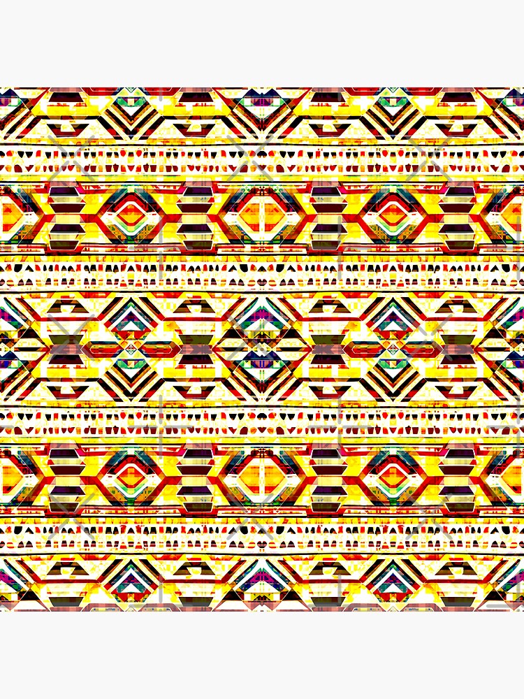 "Traditional Igorot-inspired tribal pattern. Ethnic Multi color ...