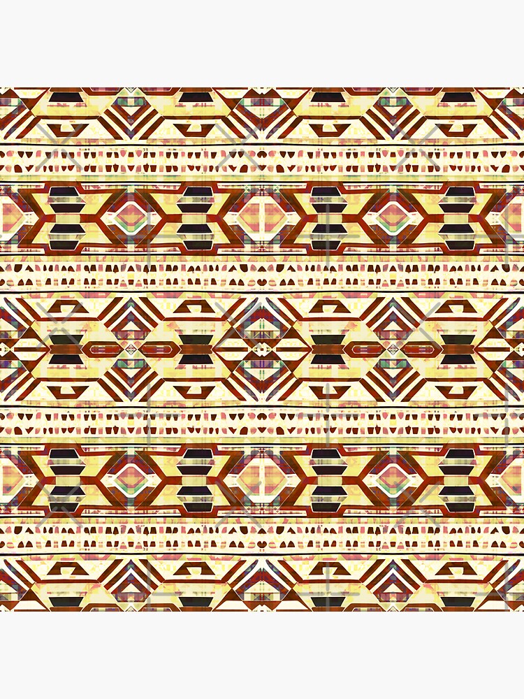 "Traditional Igorot-inspired tribal pattern. Ethnic Multi color ...