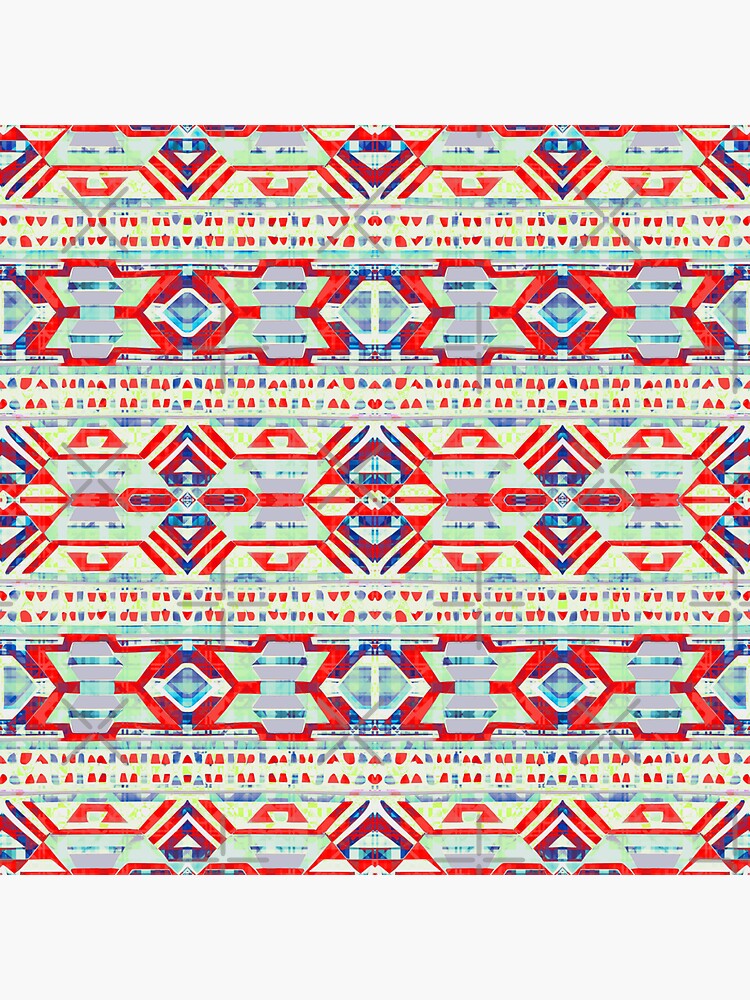 "Traditional Igorot-inspired tribal pattern. Ethnic Multi color ...