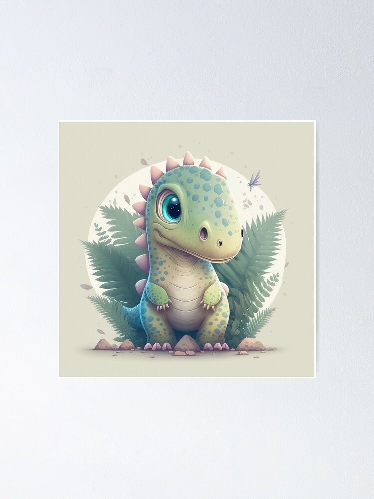 " The little Dino Spotty - dinosaur spotted and sweet" Poster for Sale ...