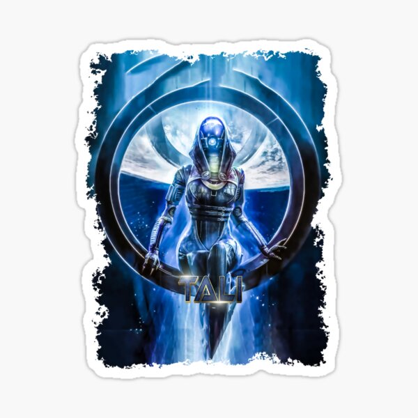 "Mass Effect - Tali" Sticker for Sale by NordicShanYu | Redbubble
