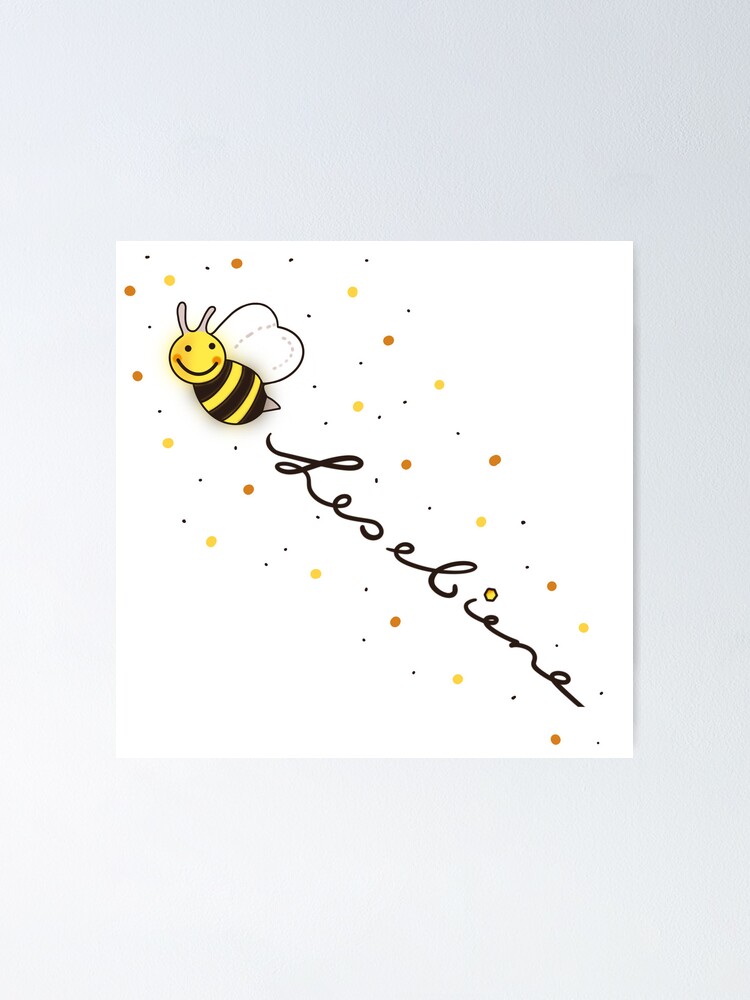 "reading bee" Poster for Sale by Diebuchmoewe | Redbubble