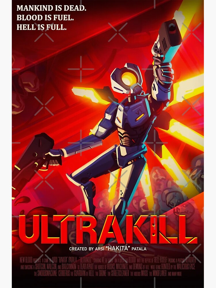 "Ultrakill Poster" Poster for Sale by da-swag-shop | Redbubble