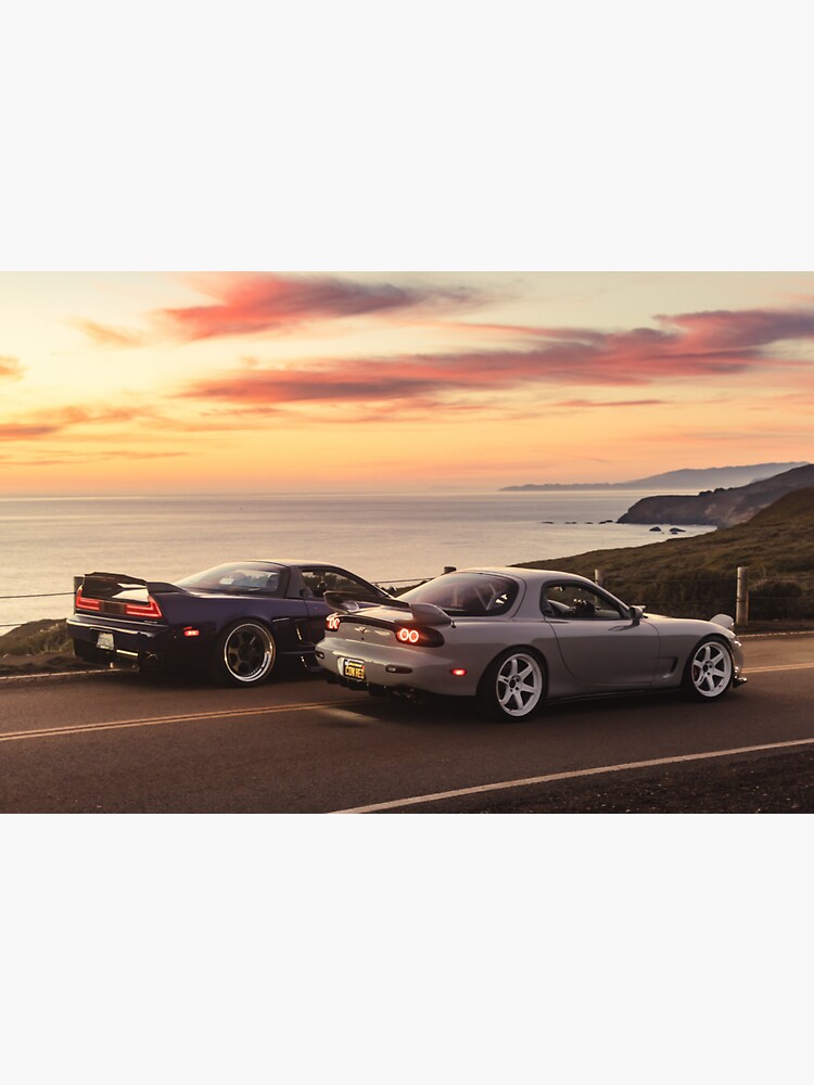 "Nsx and Rx7 FD" Sticker for Sale by shanilhasantha | Redbubble