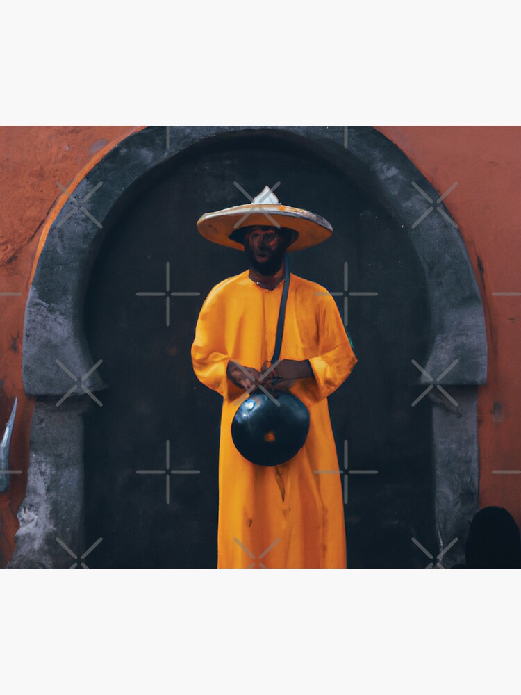 "Art man with jalaba at Morocco المغرب, Maroc, Kingdom of Morocco ...