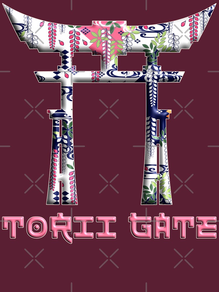 "Torii Traditional Japanese Gate Japanese Flag Japan Symbol 50" T-shirt for Sale by japanquipo ...