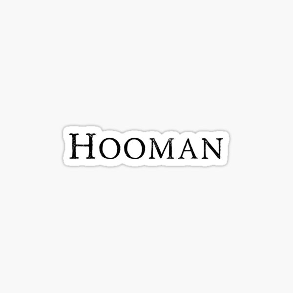 "Hooman - Persian (iranian) name" Sticker for Sale by Elbenj | Redbubble