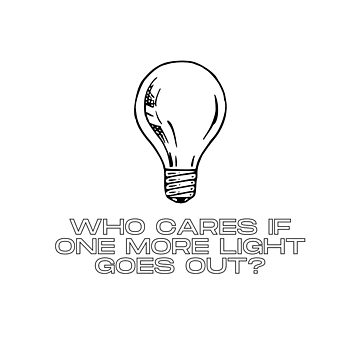 "ONE MORE LIGHT" Poster for Sale by Xicasso | Redbubble