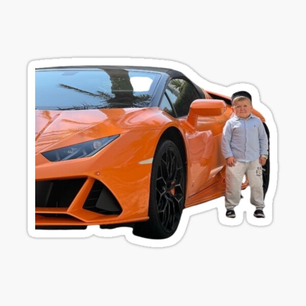 "Hasbulla Lambo" Sticker for Sale by earlinabottle | Redbubble