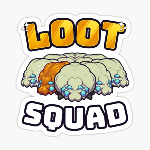 "Loot Squad" Sticker for Sale by Ferwildir | Redbubble