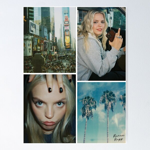 "Renee Rapp " Poster for Sale by TameshaJones | Redbubble