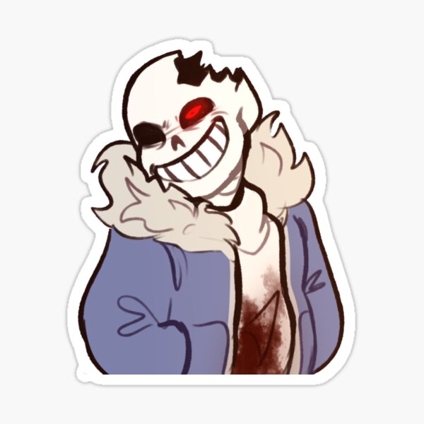 "horrotale sans" Sticker for Sale by secrettps | Redbubble
