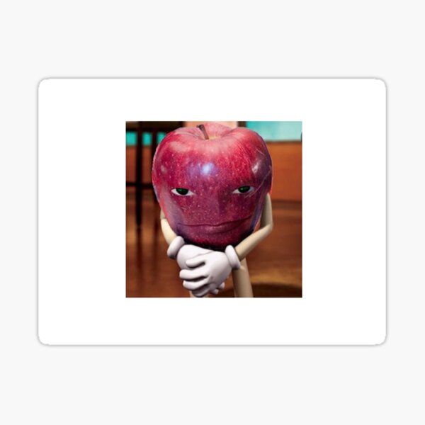 "rizz apple" Sticker for Sale by shannyyyy | Redbubble