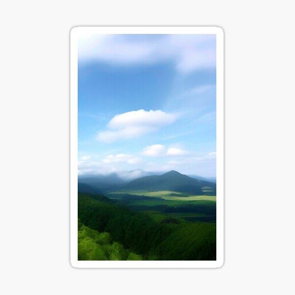 "Amazing Realistic Nature Painting" Sticker for Sale by Decorative-Arts ...