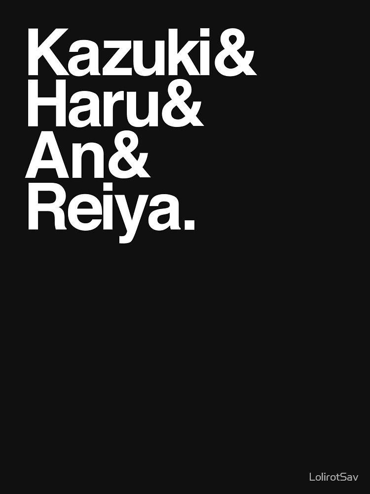 "XaaXaa | Xaa Xaa Band Member List (In White)" T-shirt for Sale by ...