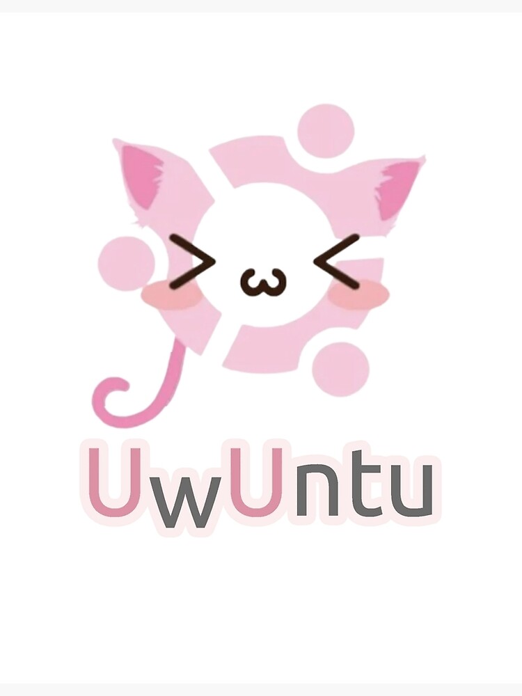 "uwuntu" Poster for Sale by 442b | Redbubble