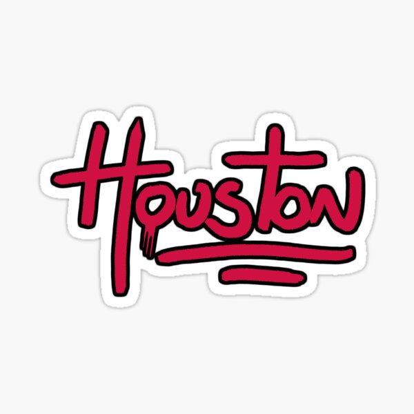 "H-Town Space Boys" Sticker for Sale by LockedUp | Redbubble