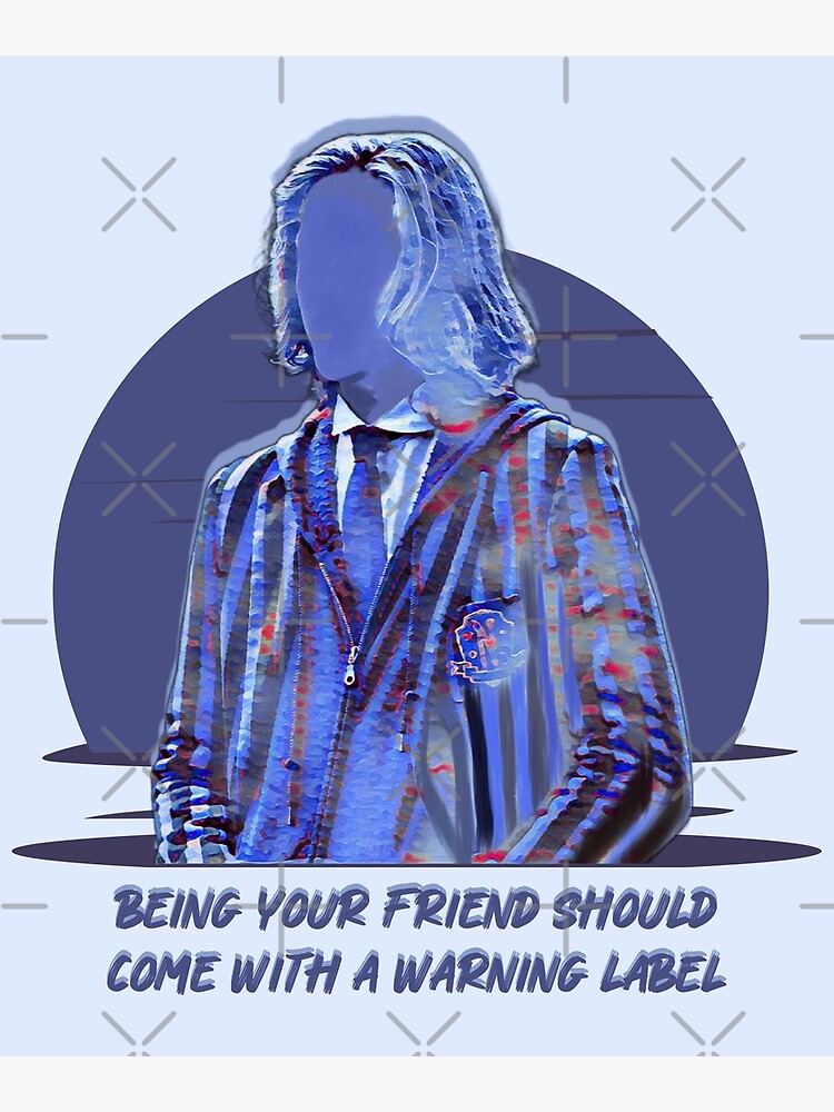 "Xavier Thorpe Best Quotes Wednesday Addams " Poster for Sale by comFad ...