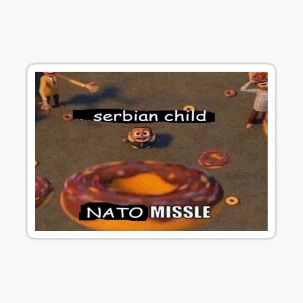 "nato missle" Sticker for Sale by billybob808 | Redbubble
