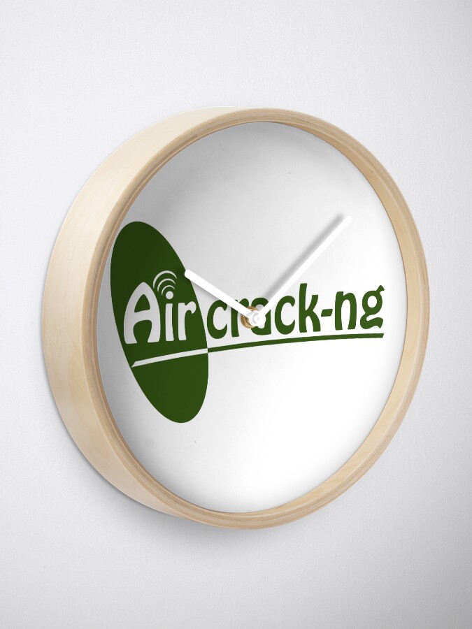 "Aircrack-ng Green Logo" Clock by joemacmillan38 | Redbubble