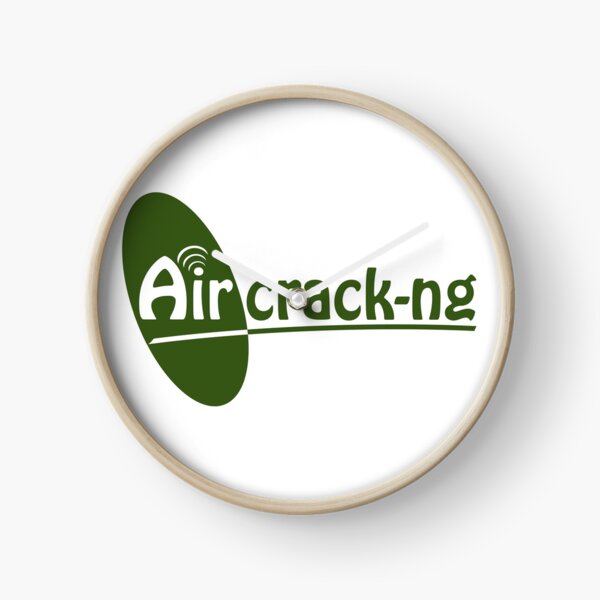 "Aircrack-ng Green Logo" Clock by joemacmillan38 | Redbubble