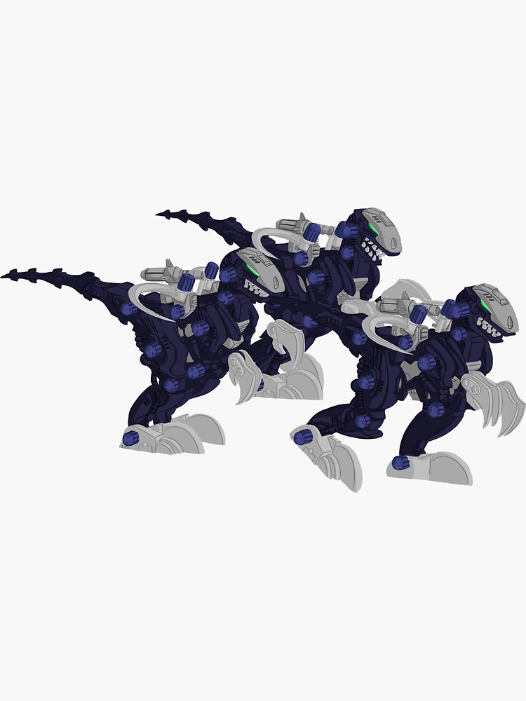 "Pack of Raven Raptors" Sticker for Sale by WhiteWerewolf | Redbubble