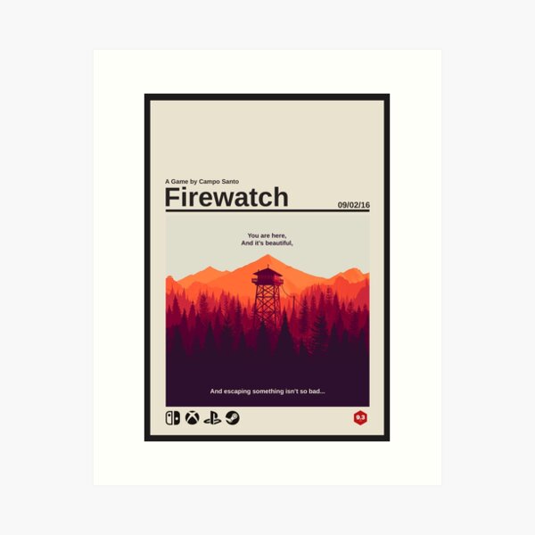 Firewatch Merch & Gifts for Sale | Redbubble