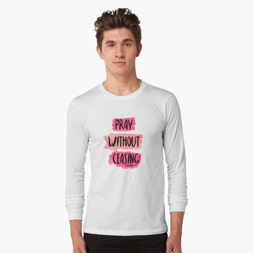 "Pray Without Ceasing" Sticker for Sale by Rachel Carpenter | Redbubble