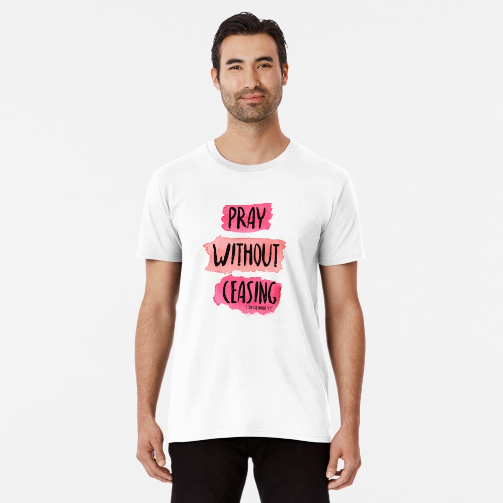 "Pray Without Ceasing" Sticker for Sale by Rachel Carpenter | Redbubble