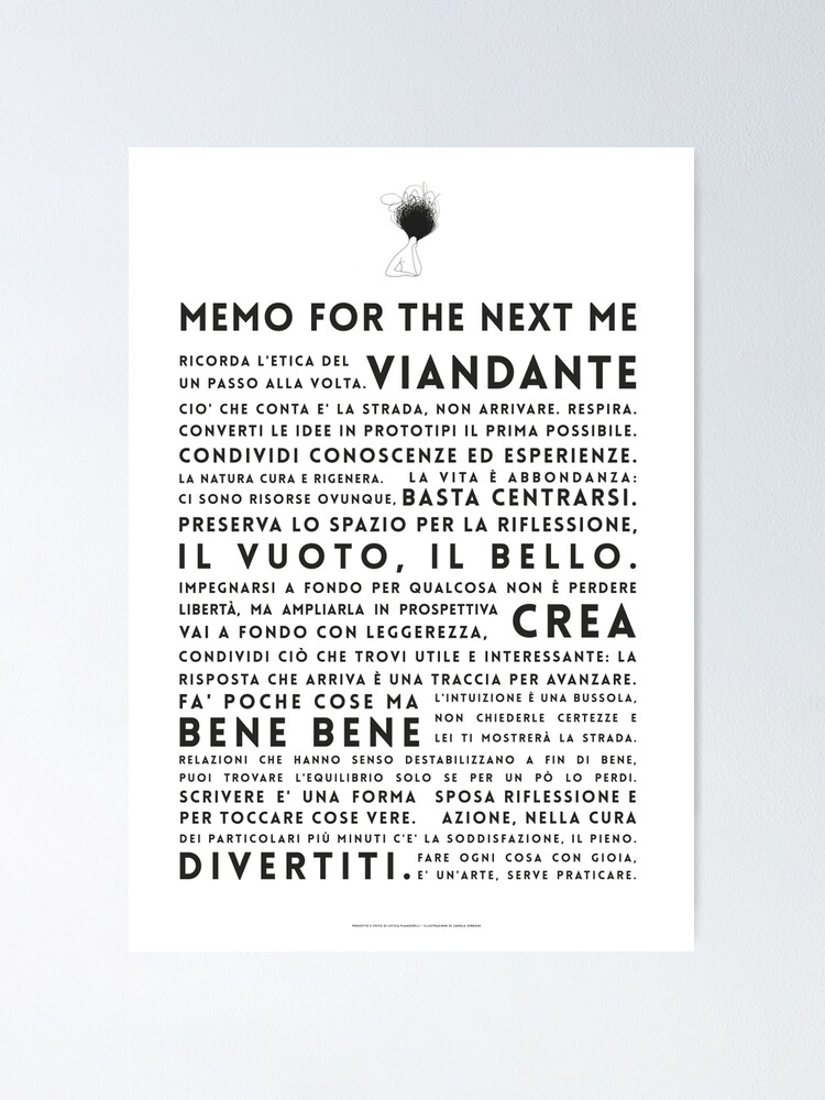 "Memo Art " Poster for Sale by Makinglife | Redbubble