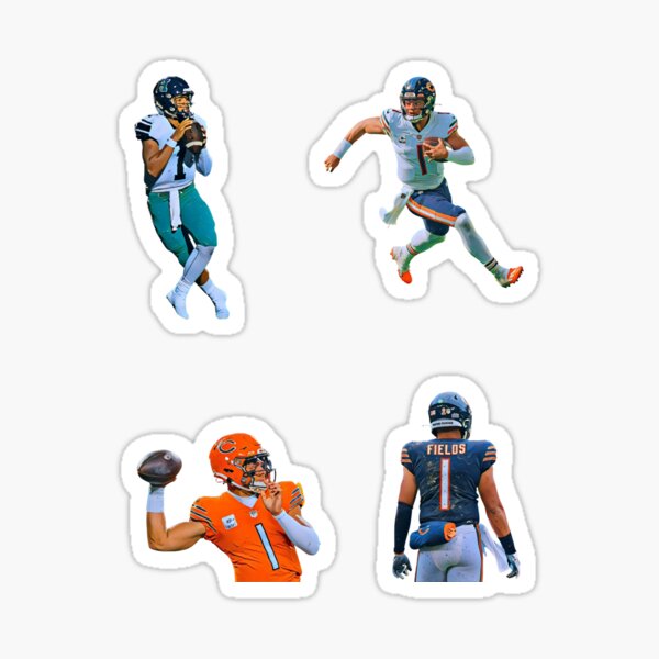 "Justin Fields Stickers | Justin Fields case" Sticker for Sale by ...