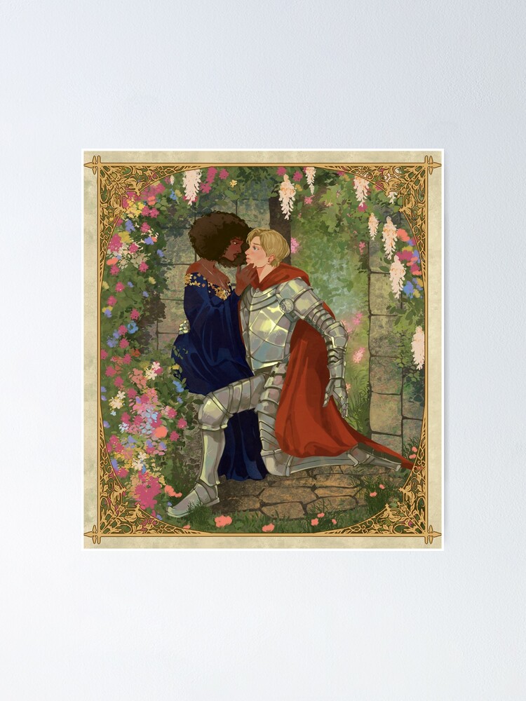 "Legendborn cCycle - Bree & Nick" Poster for Sale by calicoture | Redbubble