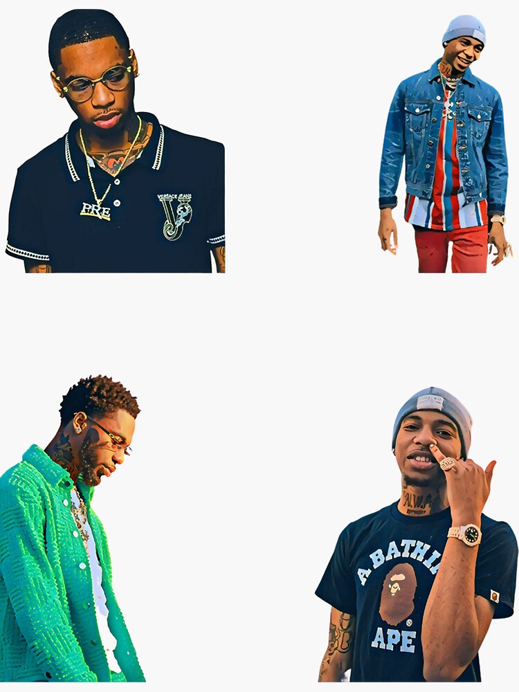 "Key Glock Sticker Pack " Sticker for Sale by loyalistwhiz | Redbubble