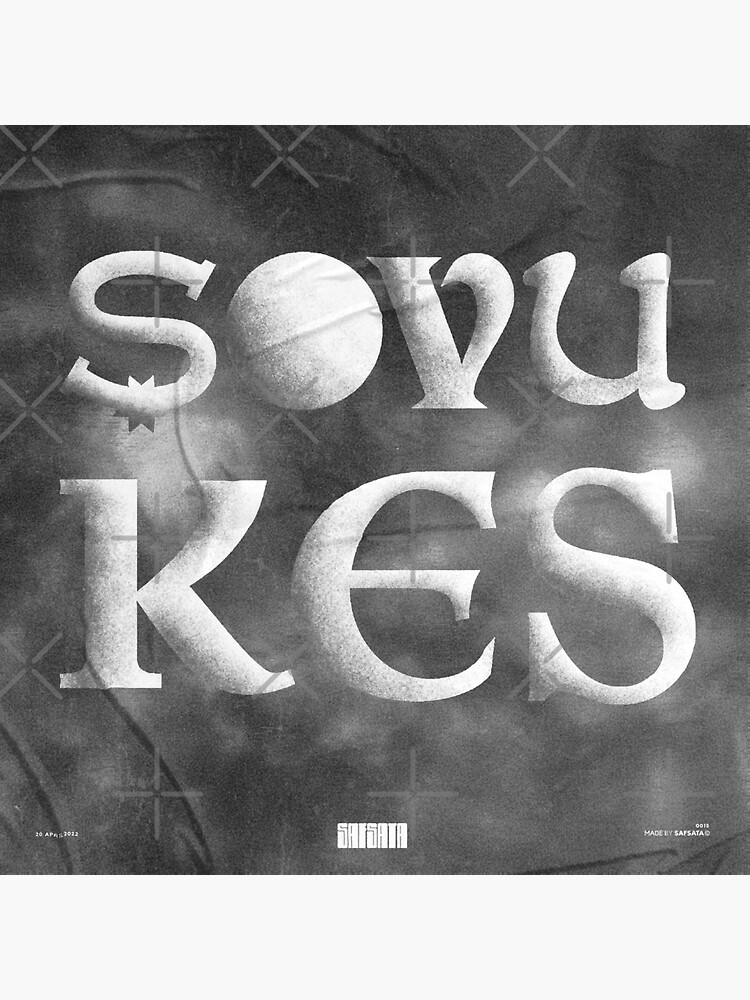 "SAFSATA Poster v0015" Sticker for Sale by furyartstory | Redbubble