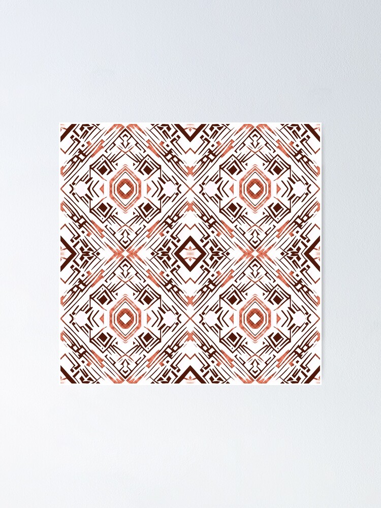 "Traditional Igorot-inspired tribal pattern. Ethnic White, black and ...