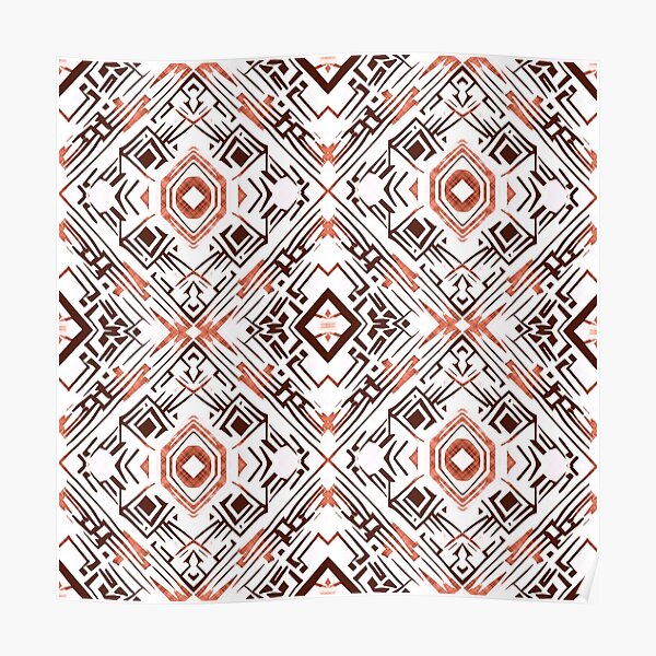 "Traditional Igorot-inspired tribal pattern. Ethnic White, black and ...