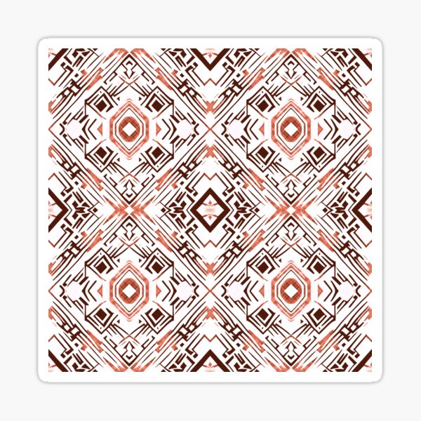 "Traditional Igorot-inspired tribal pattern. Ethnic White, black and ...