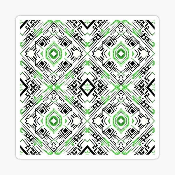 "Traditional Igorot-inspired tribal pattern. Ethnic White, black and ...